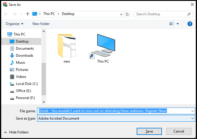 Save Gmail Emails As PDF Format Two Easiest Solutions